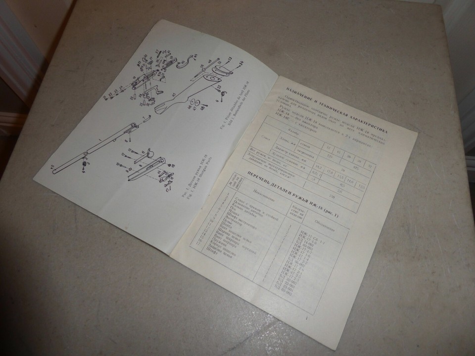 VINTAGE BAIKAL 18 OPERATING MANUAL , circa mid 1970s Plus Certificate ...