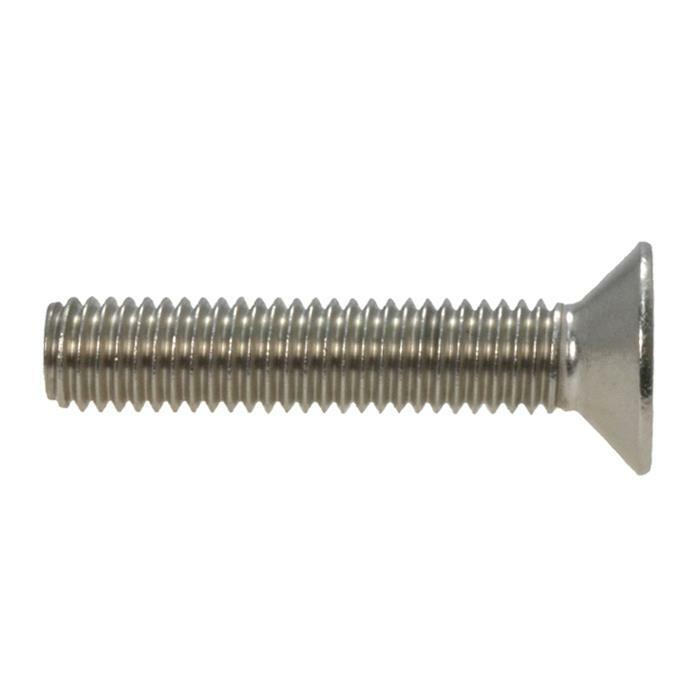 Qty 10 Countersunk Socket M8 (8mm) x 80mm Marine Stainless Screw G316 ...