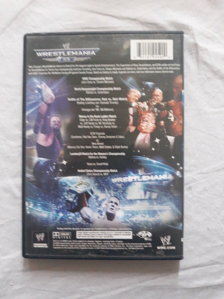 WWE - Wrestlemania 23 (DVD, 2007, 2-Disc Set) DONALD TRUMP 651191945900 ...