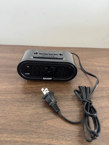 SHARP Digital Alarm with AccuSet - Automatic Smart Clock, Never Needs ...