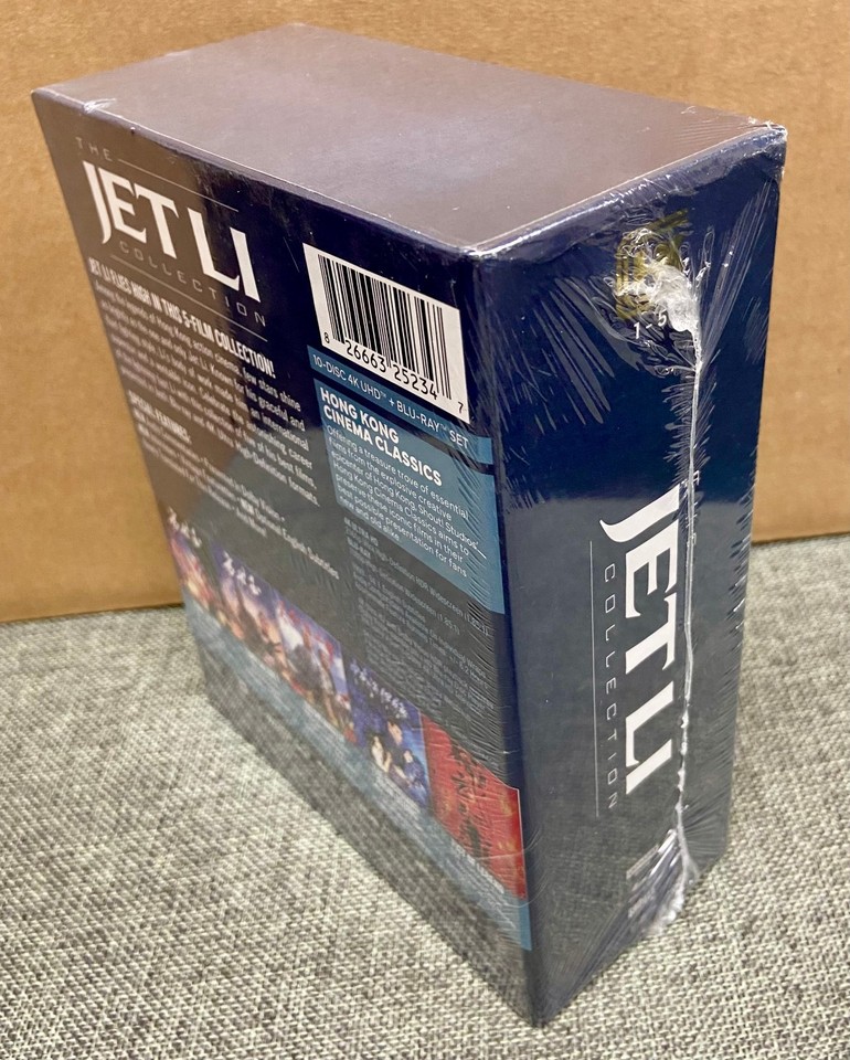 The Jet Li Collection 4K Ultra HD + Blu-ray 10-Disc Box Set Shout ...