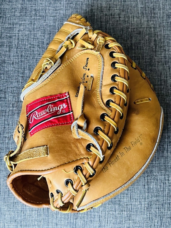 Rawlings Fastback RCM30 RHT Leather Baseball Catchers Mitt Glove Righ ...