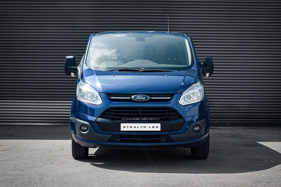 STEALTH LED 20" LUMINOUS LED GRILLE LIGHT BAR FOR FORD TRANSIT CUSTOM ...
