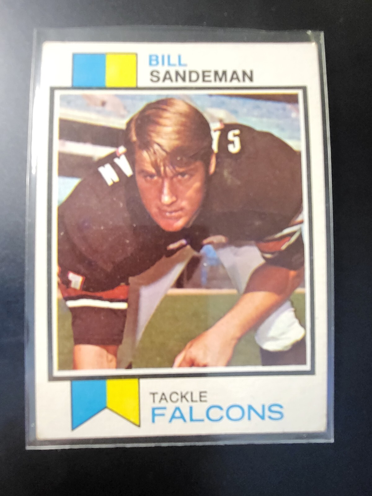 1973 Topps Bill Sandeman football card #518 | eBay
