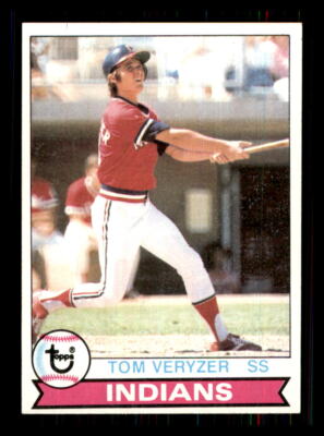 1979 Baseball Topps Tom Veryzer Cleveland Indians #537 | eBay