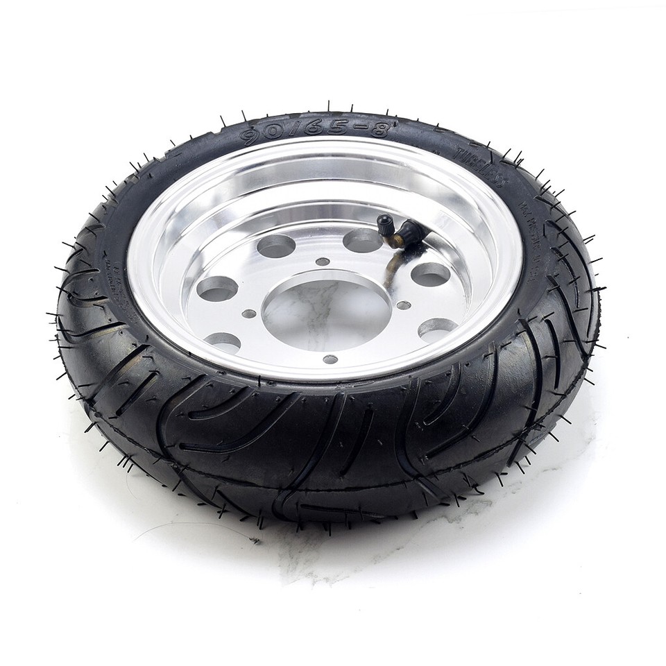 90/65-8 front Tire Tubeless Tyres & Rims Electric Scooter vacuum Monkey ...