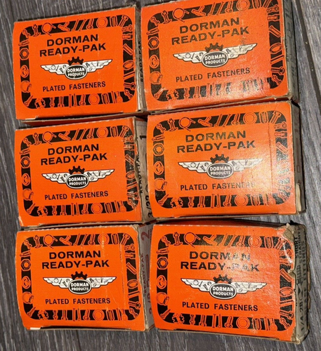 Lot of 6 Vintage Dorman Ready Paks Boxes Automotive Parts Display | eBay