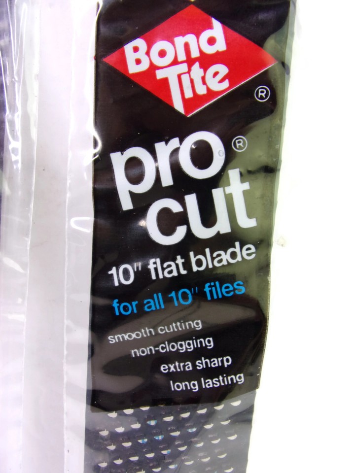 (2-pcs) 10" Flat Body Filler Shaper File Blade Planer File Rasp ...