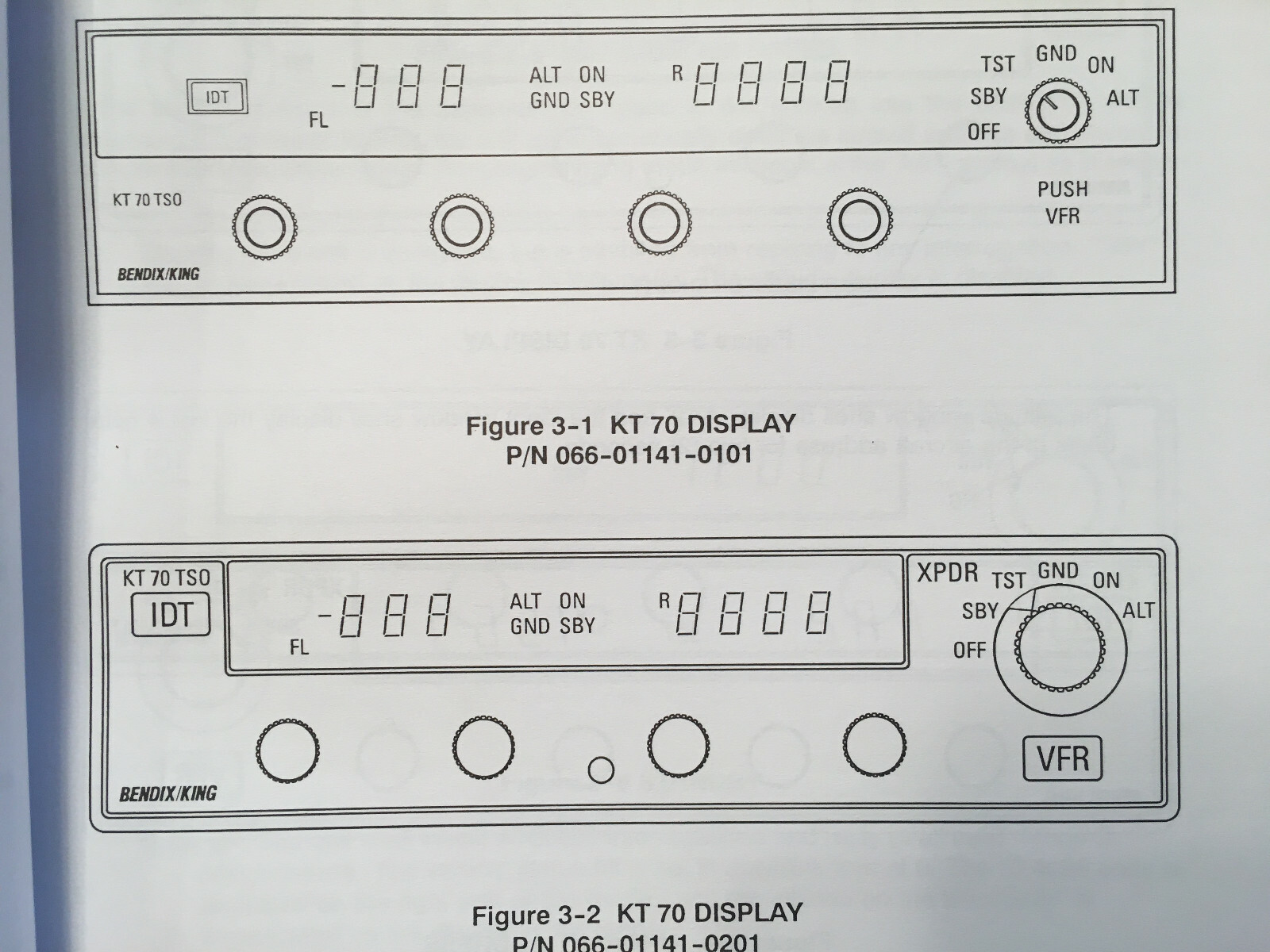 Bendix King KT-70 Mode S Transponder Install Manual | eBay
