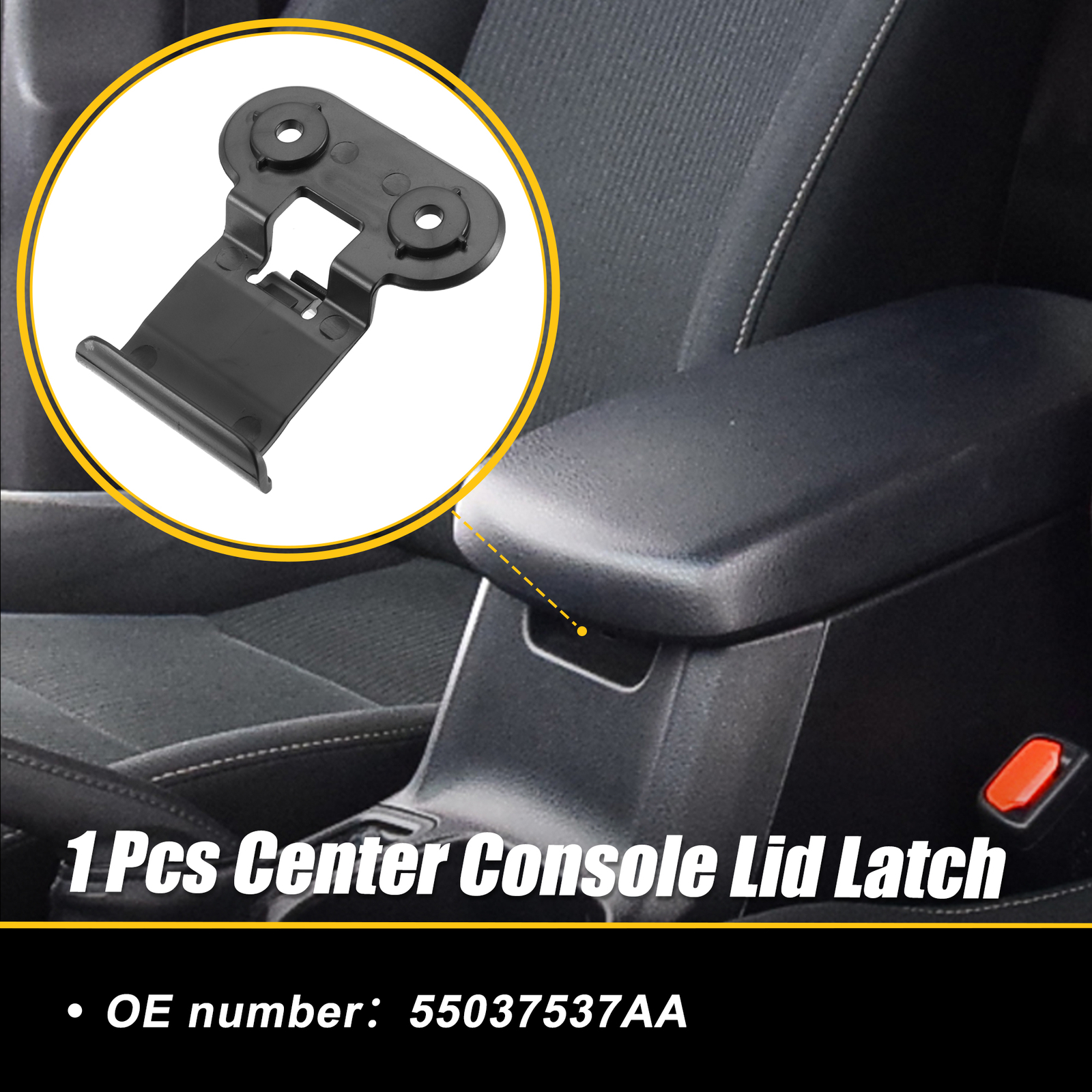 Center Console Armrest Lid Latch for Jeep Cherokee 1997-2001 55037537AA ...