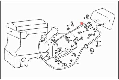 Genuine MERCEDES C123 S123 W123 COUPE C123 Flexible shaft 1235427707 | eBay