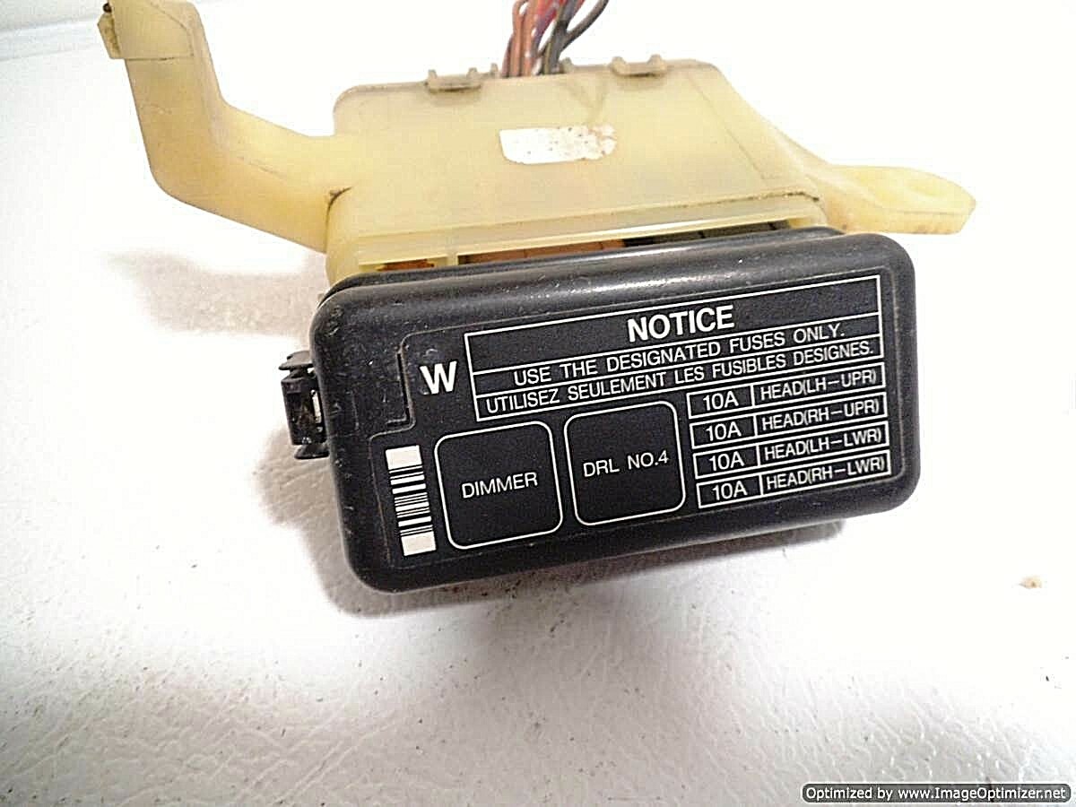 1997-1999 Toyota Tercel Under Hood Dimmer & DRL Relays & 4 Headlight ...