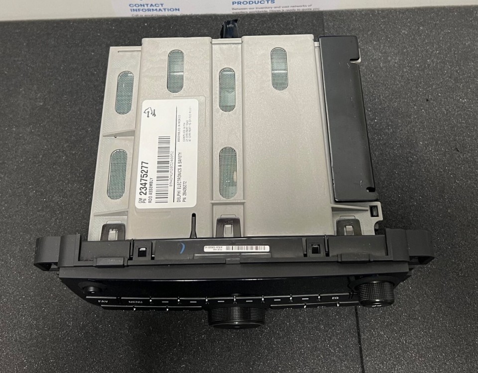 General Motors 23475277, 2015-2021 Radio Control Unit, Delphi PN ...