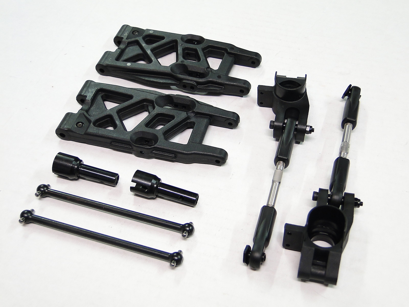 NEW OFNA HYPER 7 TQ PRO Arms Rear Upper, Lower +Axles & Hubs HOBAO OH4 ...