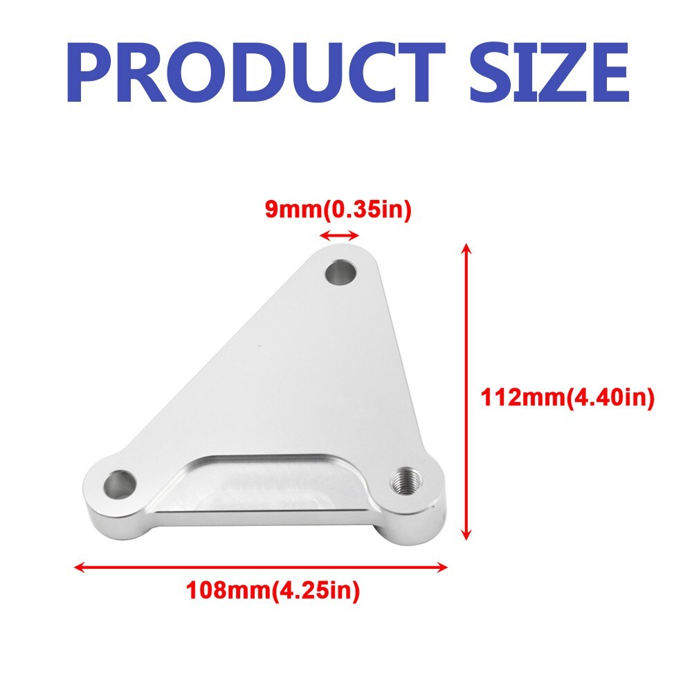 Intake Swap Alternator Bracket Relocation Kit Fit For LS Truck 6.0 5.3 ...