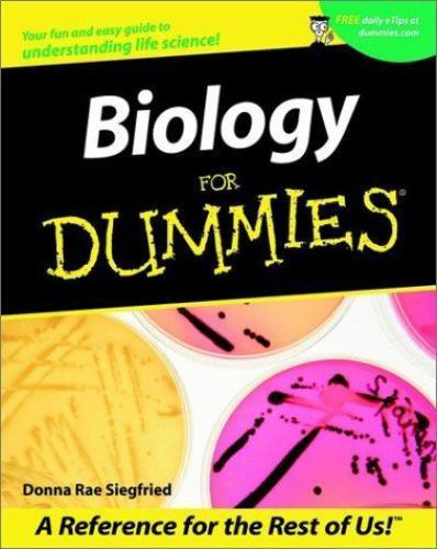 Biology for Dummies® by Donna Rae Siegfried (2001, Trade Paperback) for ...