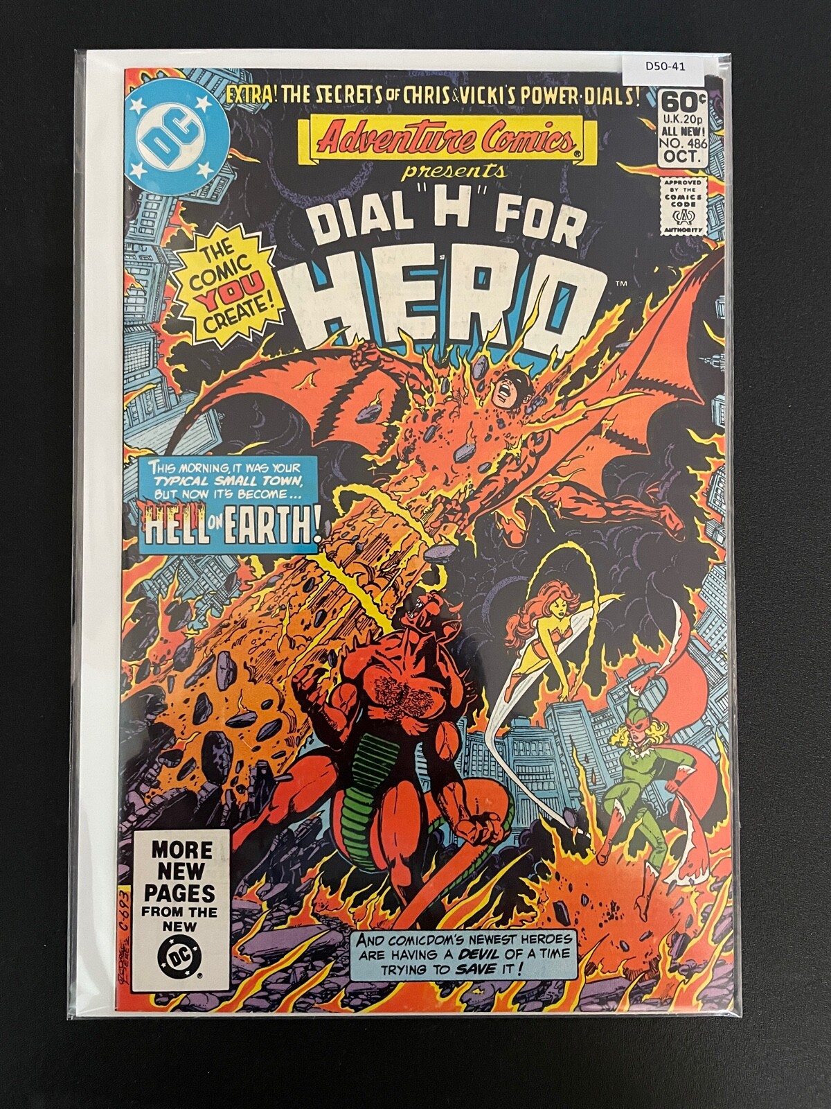 Dial H for Hero 486 Higher Grade DC Comic Book D50-41 | eBay
