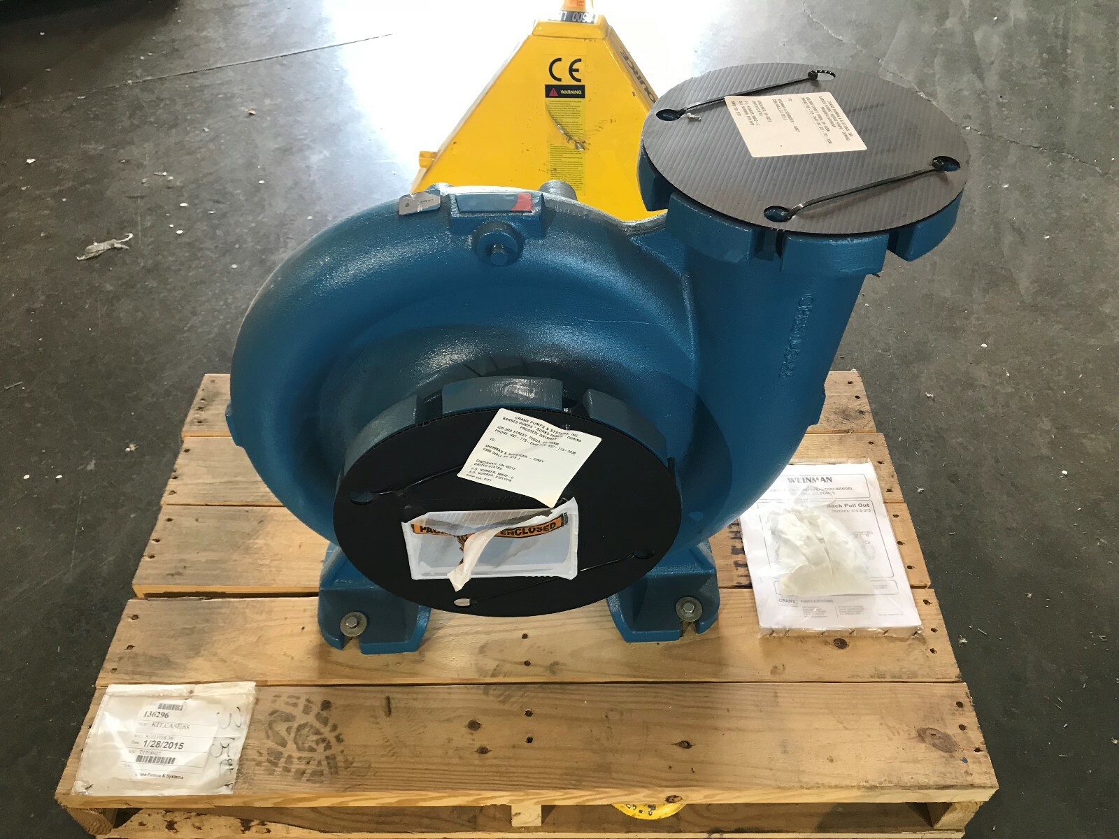 CRANE WEINMAN PUMP CASE KIT 6S END SUCTION BACK PULL OUT | eBay
