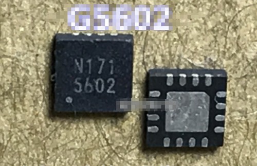 5pcs G5602R41 G5602 S602 5G02 56O2 560Z 5602 G5602R41U QFN16 IC Chip # ...