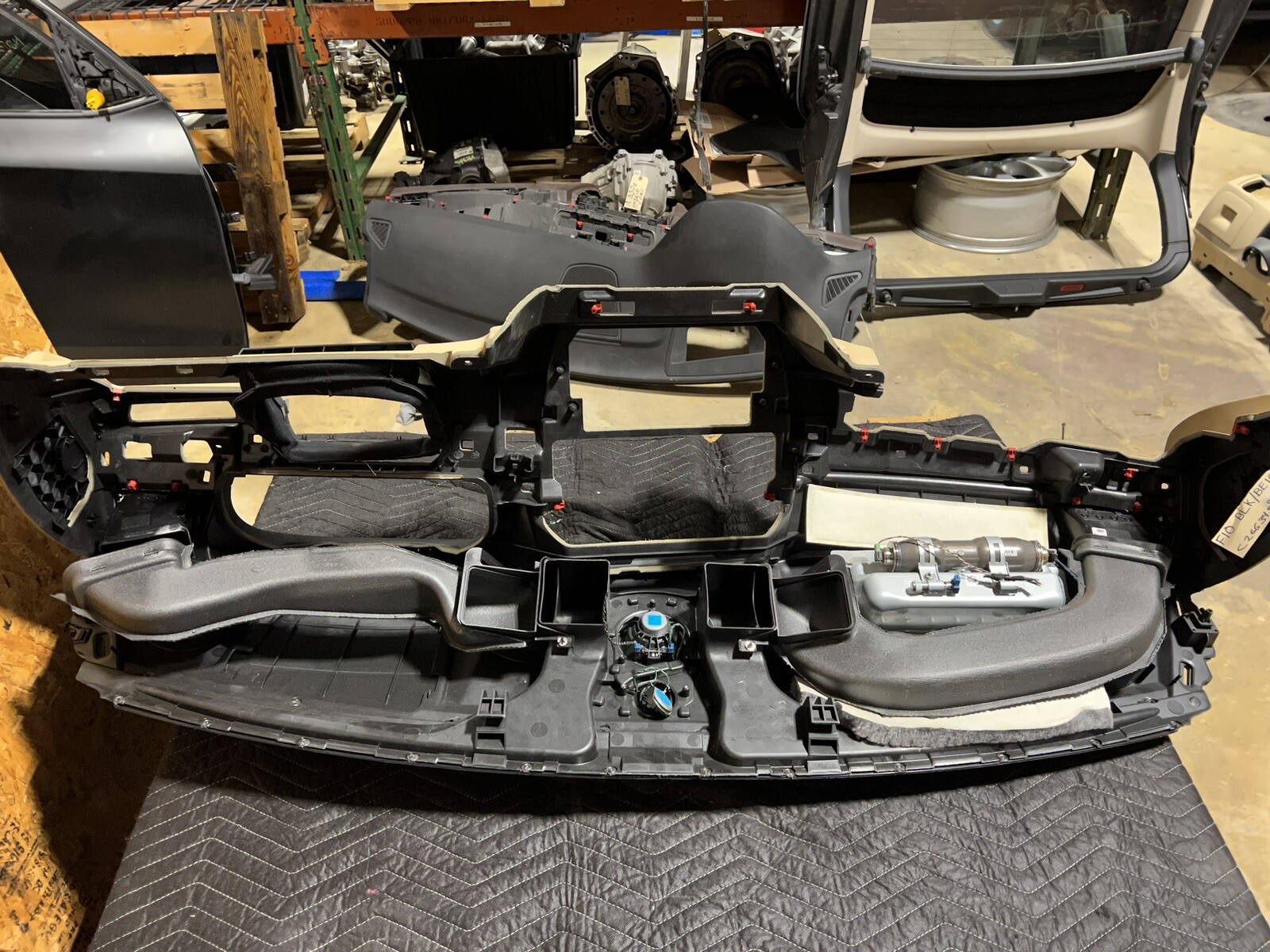 2010 BMW F10 535i Dashboard Dash Instrument Panel Cover 51459211236 ...