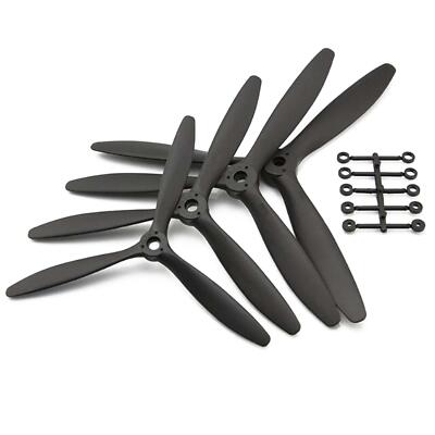 ABS 8060 9060 1060 1170 3-Blade Propeller For RC Airplane Fixed-Wing ...