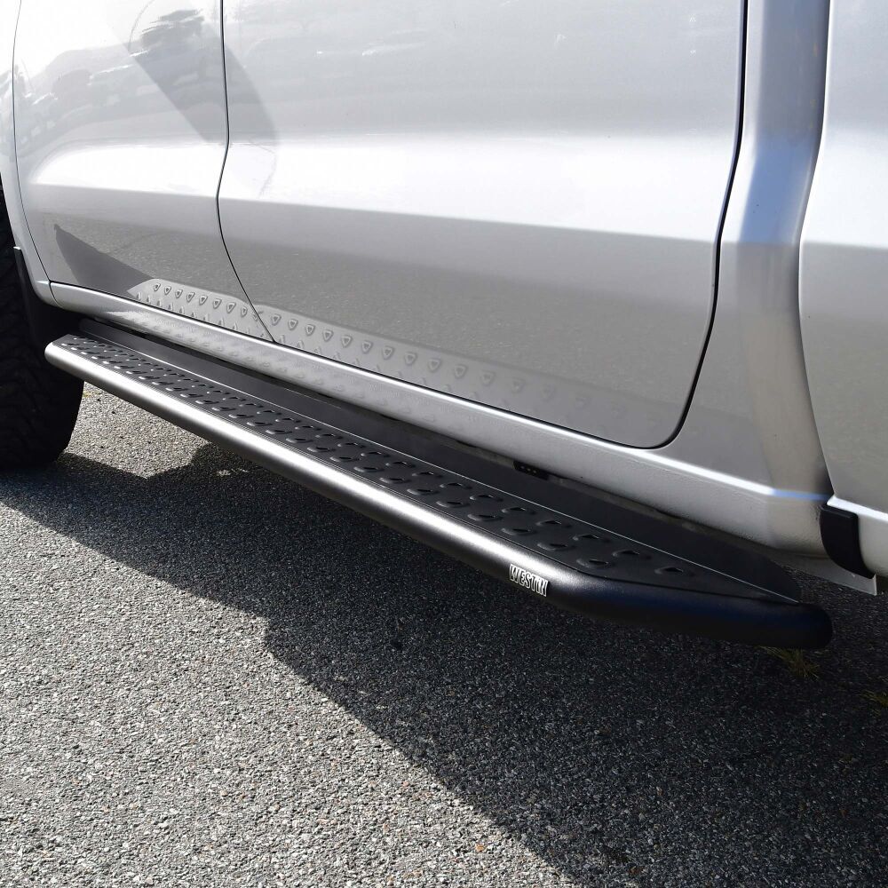 Running Board Outlaw Powder Coated Textured Black Steel Rocker Panel ...