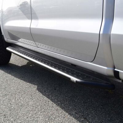 Running Board Outlaw Powder Coated Textured Black Steel Rocker Panel ...