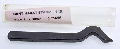Bent Karat Stamp 14K Size 2 M.R.E. Co. | eBay