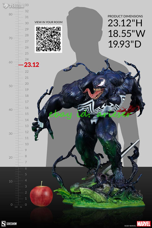 Perfect Sideshow Premium Format Marvel Venom 1/4 Statue Figure In Stock ...