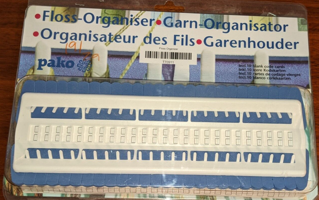 Vintage Pako Thread Floss Organizer System | eBay