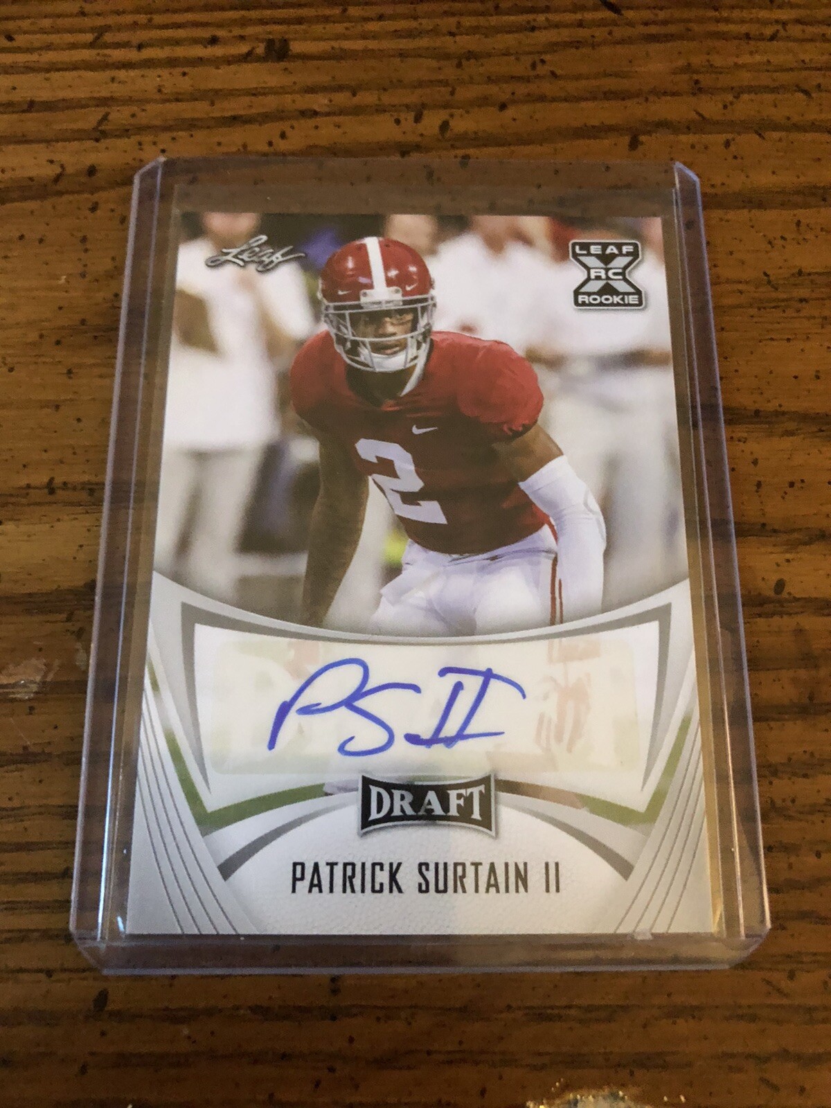 2021 Leaf Draft - Autographs #BA-PS2 Patrick Surtain II (AU, RC) for ...