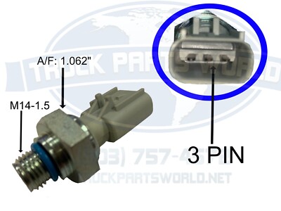 Fuel Pressure Sensor for Cummins ISX QSX PAI#050630 Ref# 4921519 ...