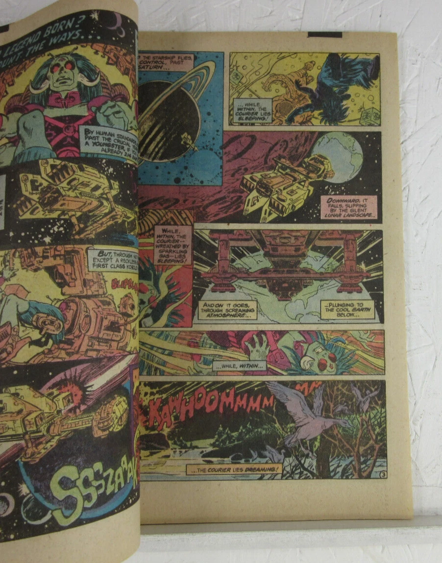 Lunar Landscape Comic Book