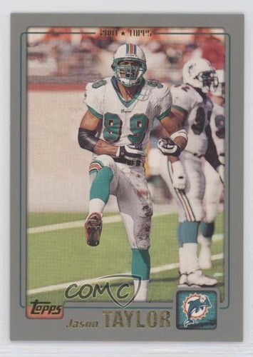 2001 Topps Pre-Production Jason Taylor #PP5 HOF | eBay