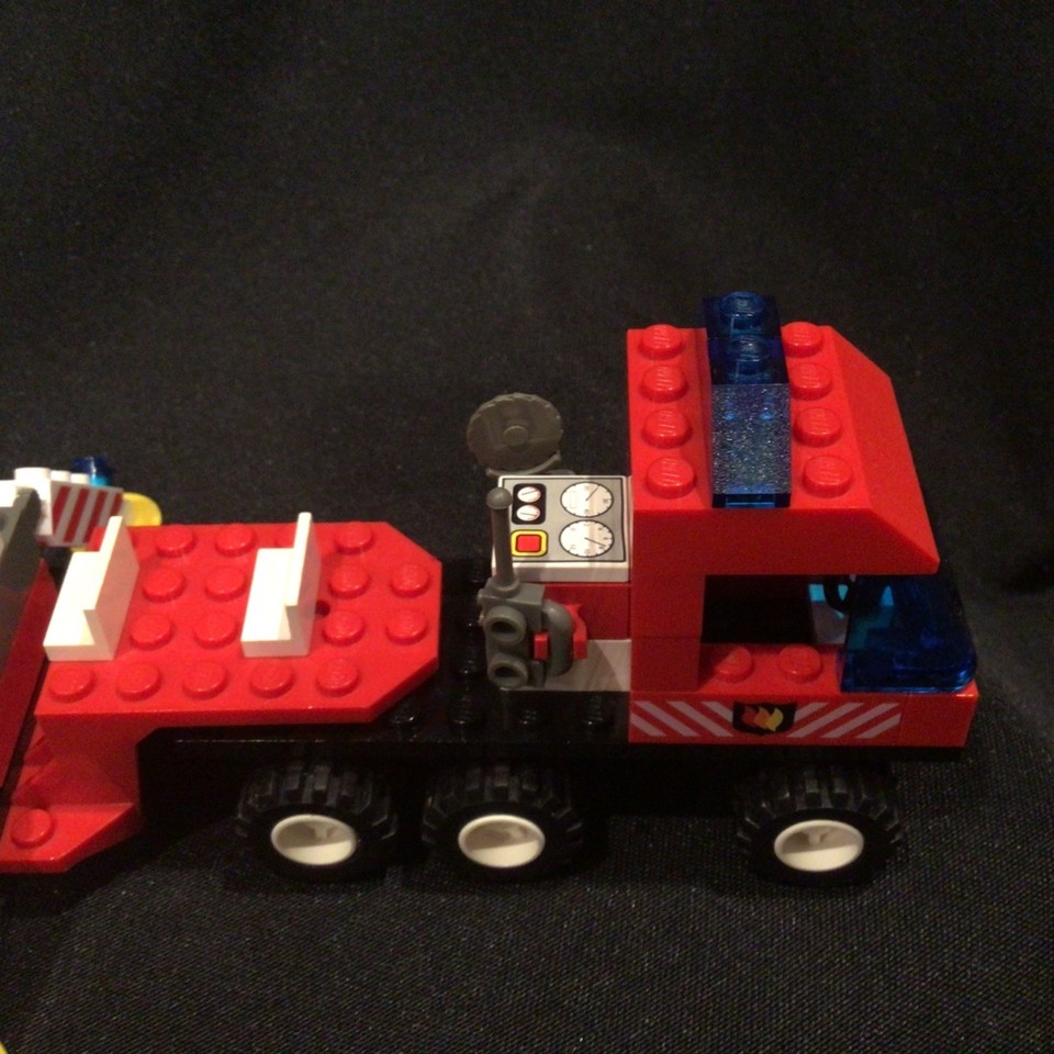 Lego Town City Set 6477 Firefighters Lift Truck 100% Complete! NO BOX ...
