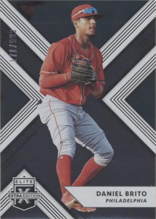 2018 Panini Elite Extra Edition - Daniel Brito #132 /999 (RC) for sale ...
