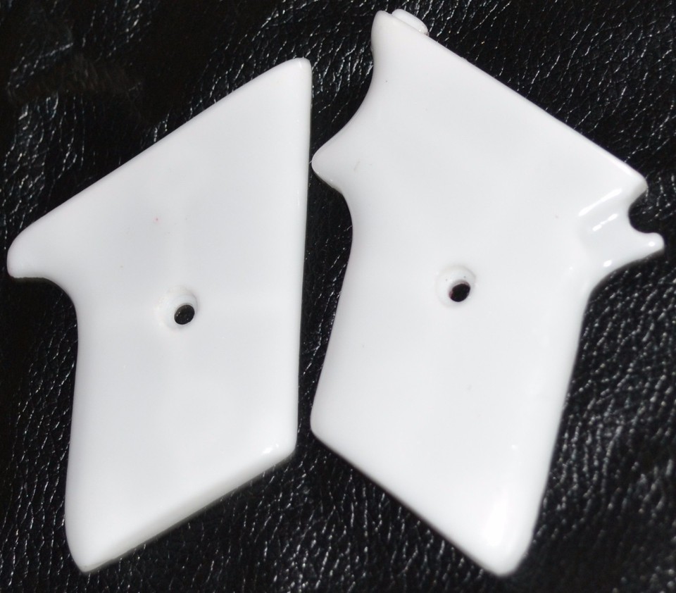 RG model 26 pistol grips pure white plastic | eBay