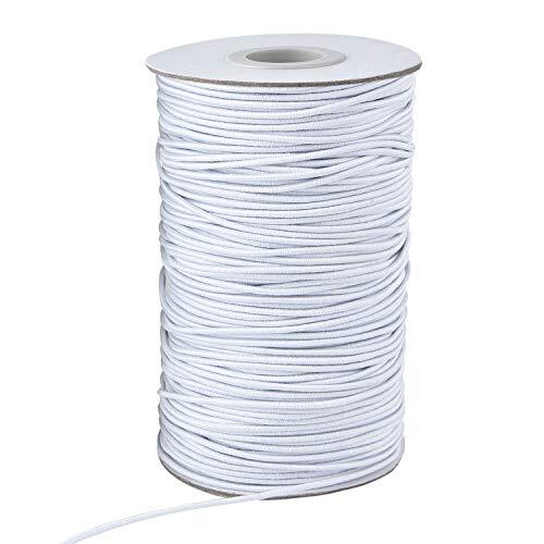 Zealor 100 Yards 2 mm Elastic Cord Stretch String Elastic Beading Cord ...