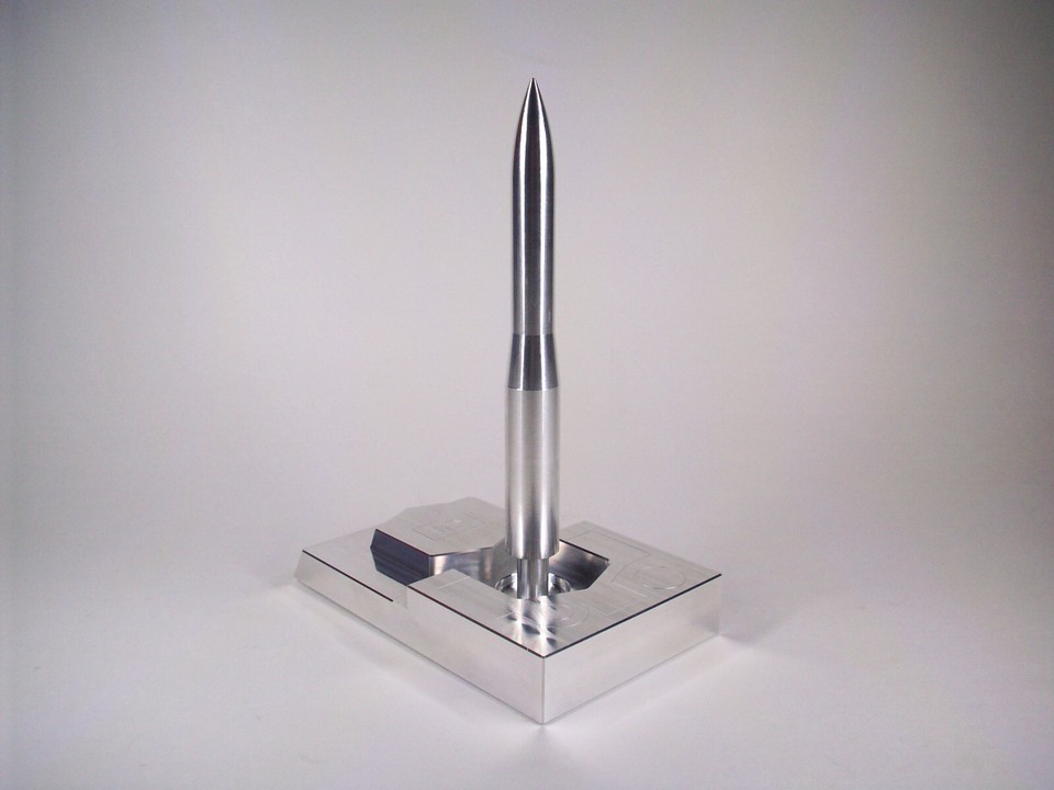 CNC Machined Aluminum Miniature Minuteman III Missile LGM-30G ICBM ...