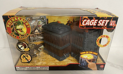 predasaurs dna fusion cage set with predators and trading card Turn on ...