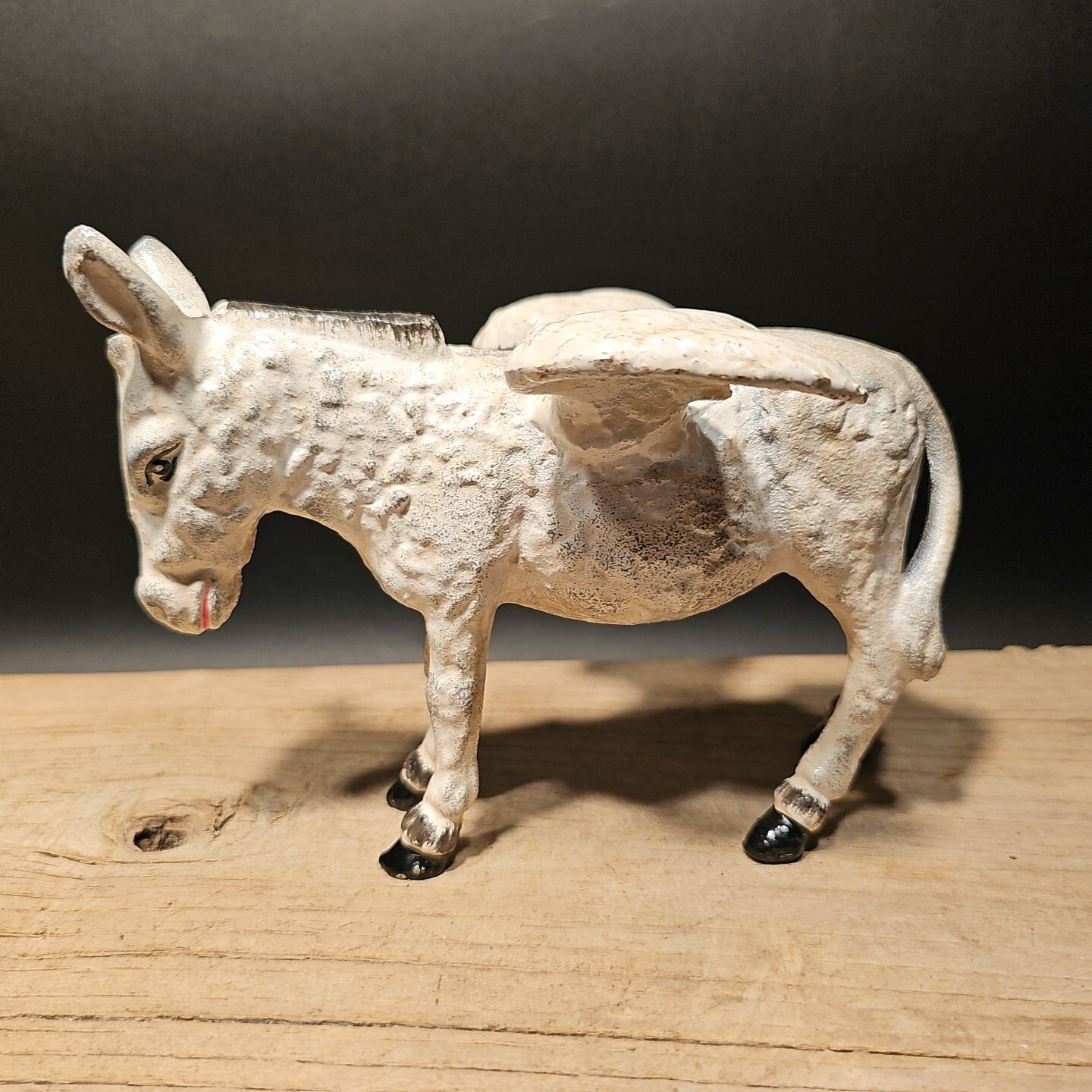 Antique Style Cast Iron Flying Donkey Coin Bank | eBay