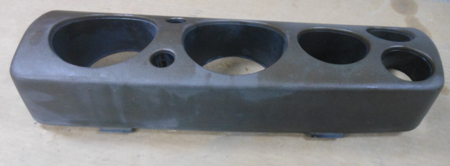 1968-69 AMC AMX JAVELIN TAN BROWN DASH SPEEDOMETER GAUGE OVERLAY BEZEL ...