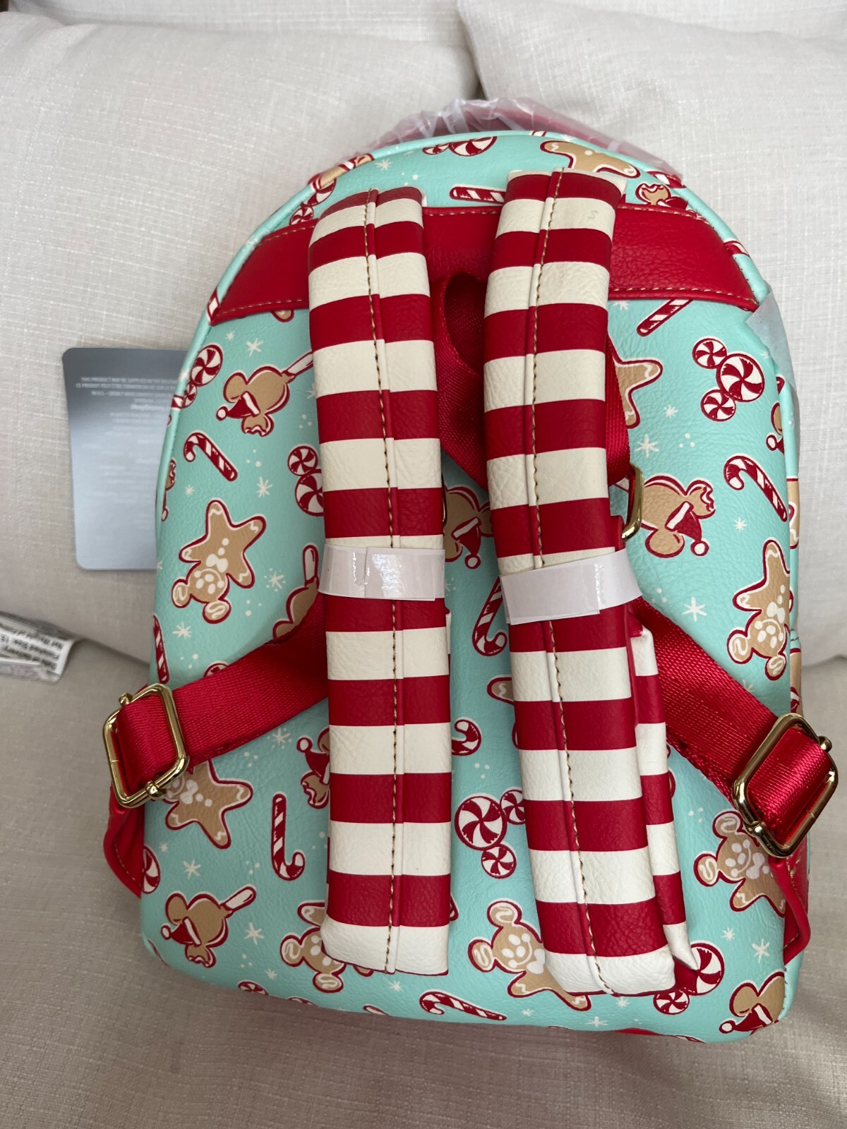 NEW 2022 Disney Parks Peppermint Gingerbread Candy Cane Loungefly Mini ...