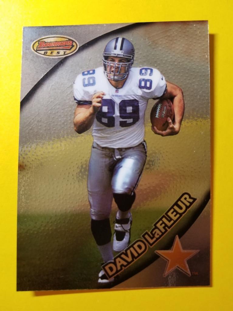 DAVID LaFLEUR * RC ROOKIE #114 DALLAS COWBOYS - LOUISIANA ST - 1997 ...