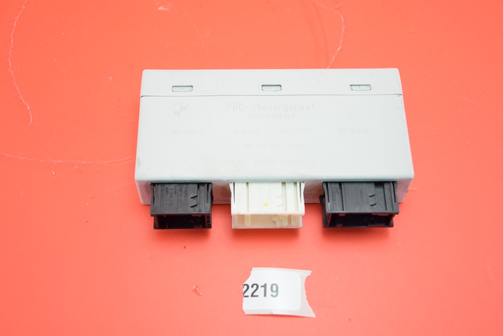 B20 BMW 7 SERIES 745 BMW E60 E61 E63 E65 E66 PDC PARKING DISTANCE ...