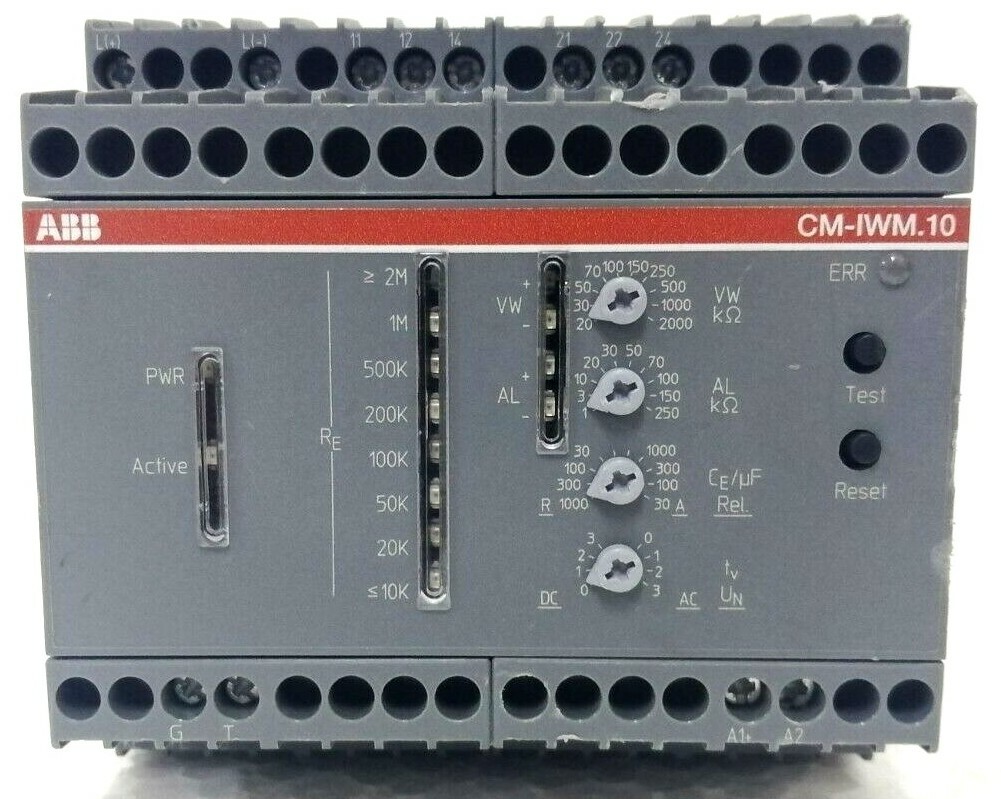 ABB 1SVR470670R1000 CM-IWM.10 Insulation Monitoring Relay | eBay