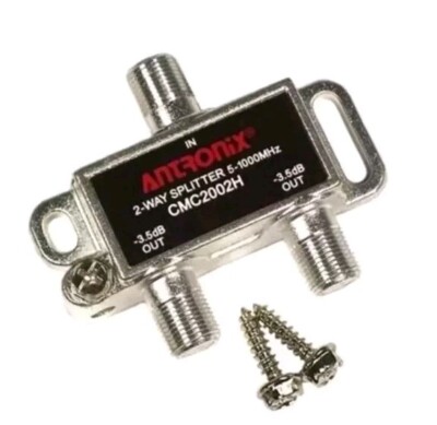 Cable Modem&MOCA Coaxial 2-Way Splitter For Bidirectional RG6/RG59 ...