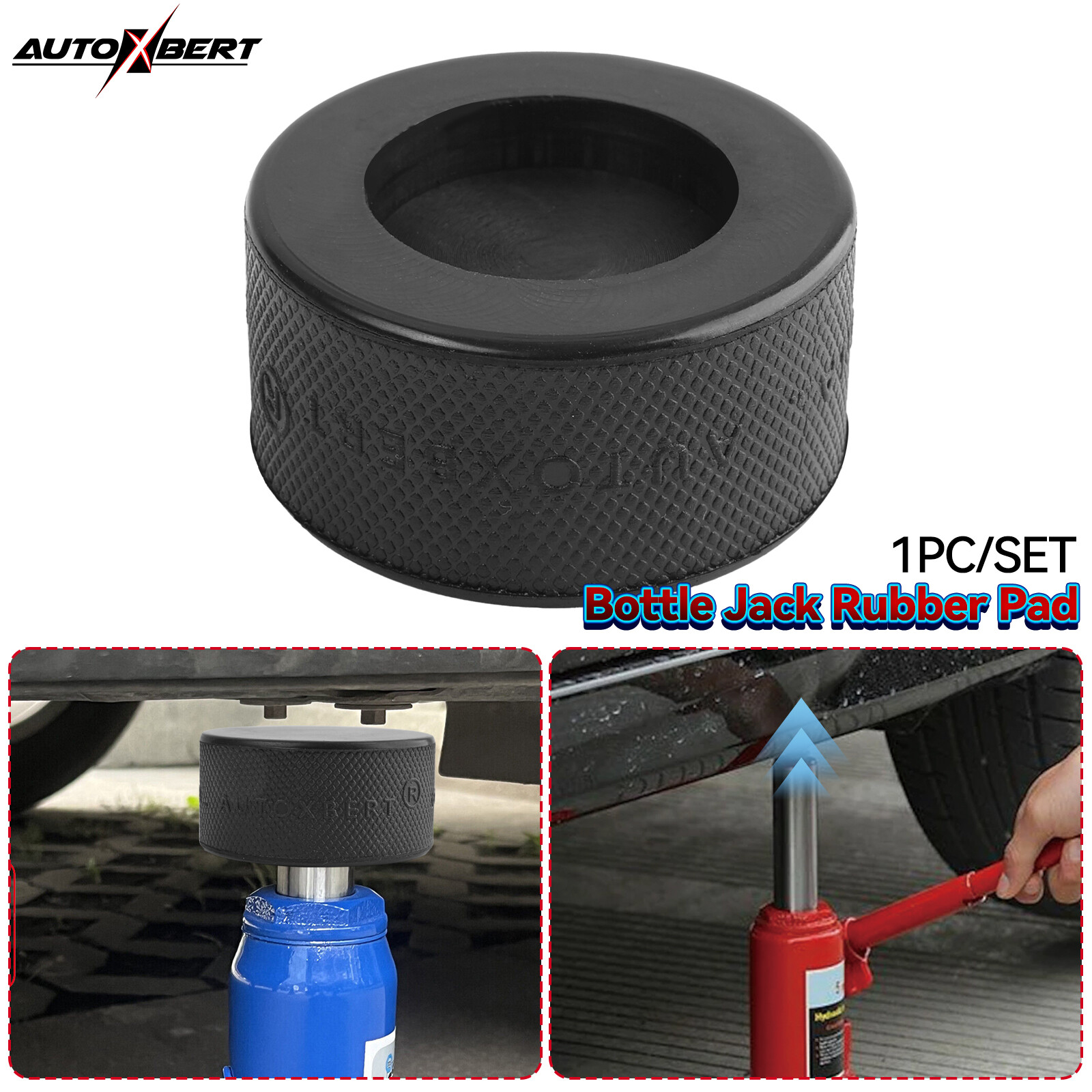 Universal Rubber Jack Pad Lift Car Damage Protection For 10-Ton Bottle ...