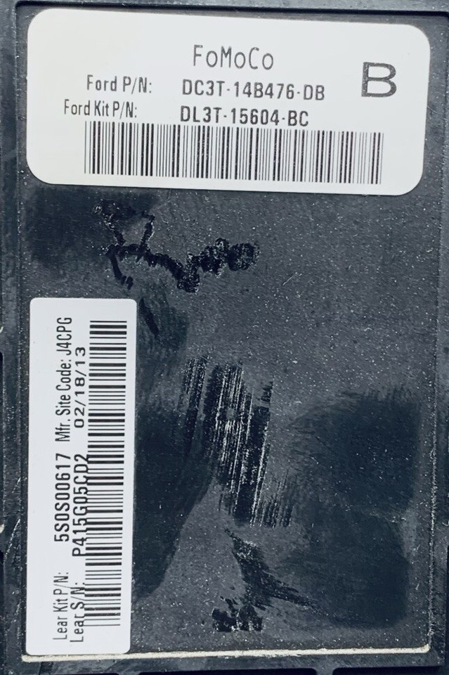 FORD F150 TRUCK CABIN FUSE JUNCTION MODULE BCM BOX 2011-2014 DC3T ...