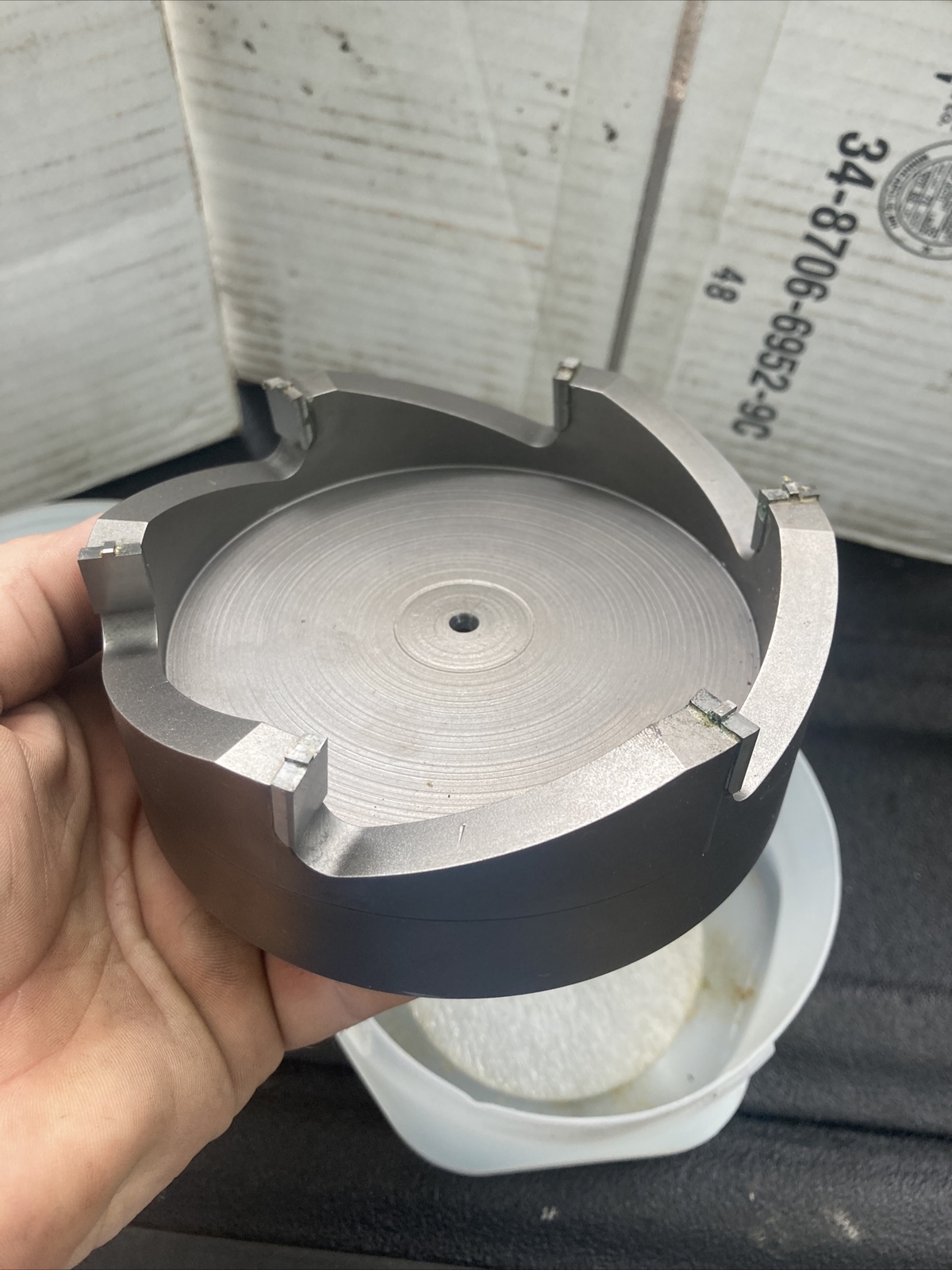 Widia 6154667 TCT Trepan Cutter 6T Carbide 4.75” (3.995) Circle Hole ...